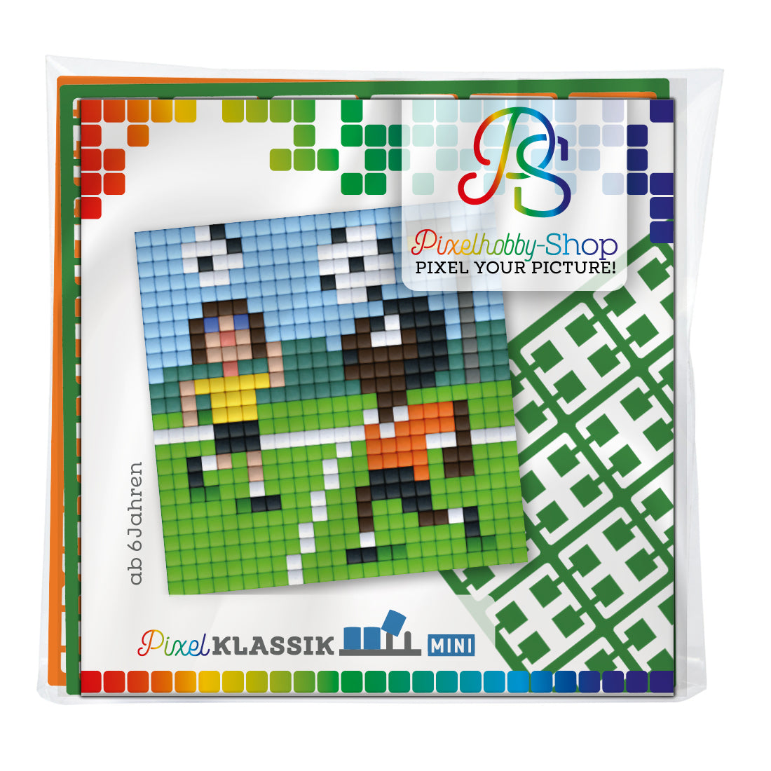 Pixelhobby Klassik (Mini) Magnet Set - Fußball
