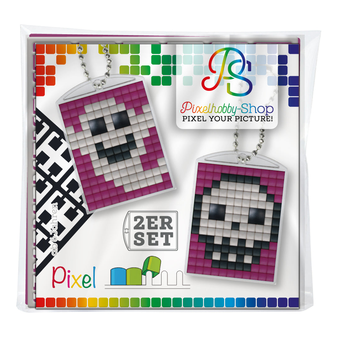 Pixelhobby Medaillon Mix-Set - Spooky