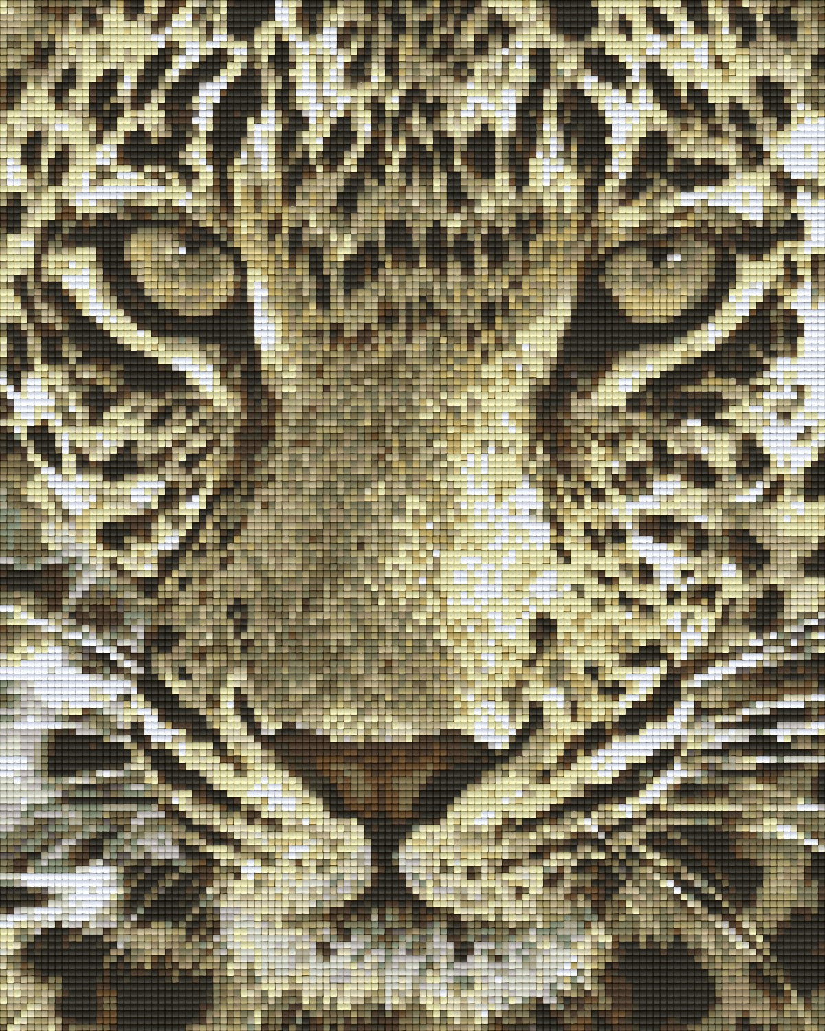 Pixelhobby Klassik Vorlage - Leopard